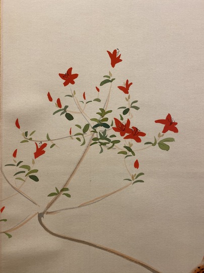 Domoto Insho Flowers and bird｜Matsumoto Shoeido | Japanese Paintings ...