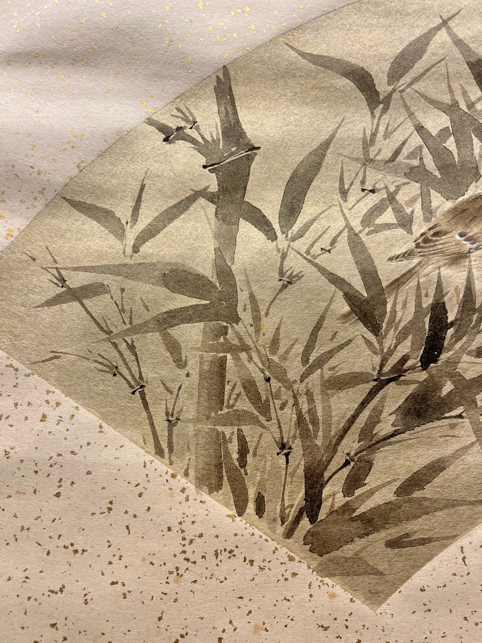 Sakakibara Shiho Bamboo and Two Sparrows｜Matsumoto Shoeido | Japanese ...