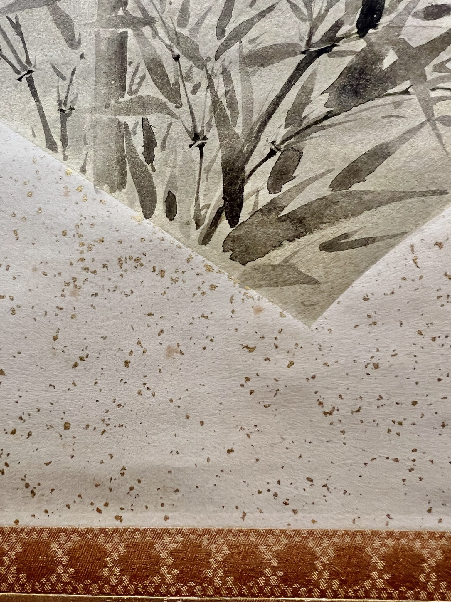 Sakakibara Shiho Bamboo and Two Sparrows｜Matsumoto Shoeido | Japanese ...