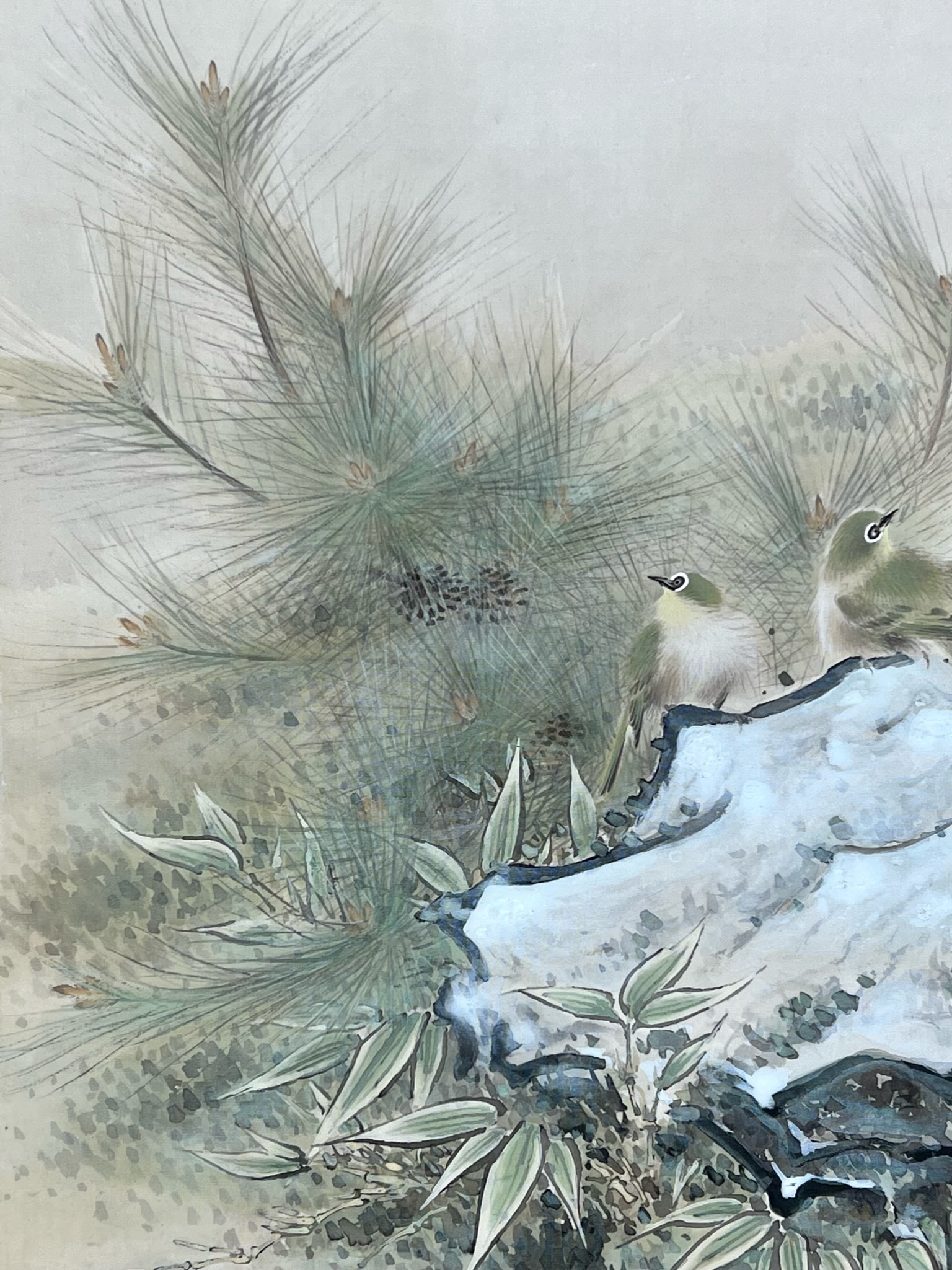 Sakakibara Shiho Birds in the garden｜Matsumoto Shoeido | Japanese ...