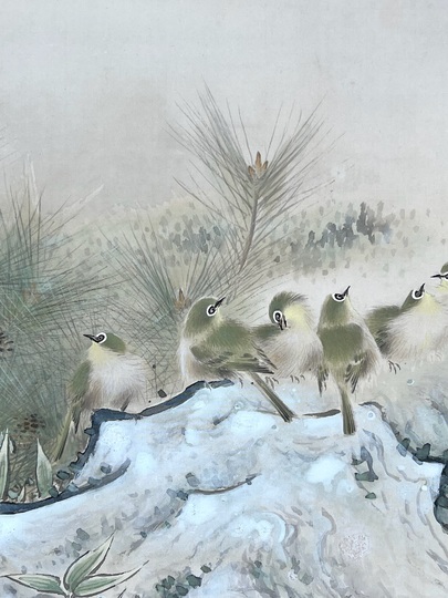 Sakakibara Shiho Birds in the garden｜Matsumoto Shoeido | Japanese ...